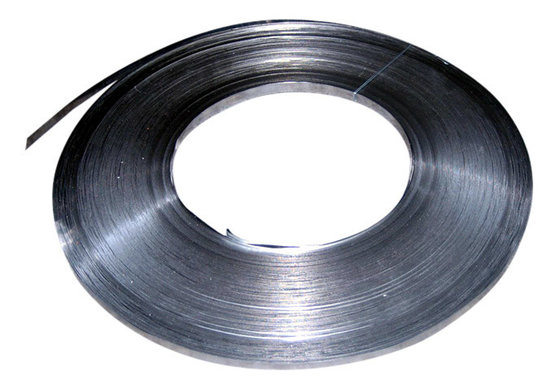 Welding Forming Stainless Steel Bandit Strap With Titanium Coated , Austenitic Grade
