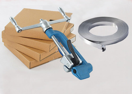 ASTM SUS 304 Cold Rolled Stainless Steel Banding Strap With 19mm Width , Free Sample