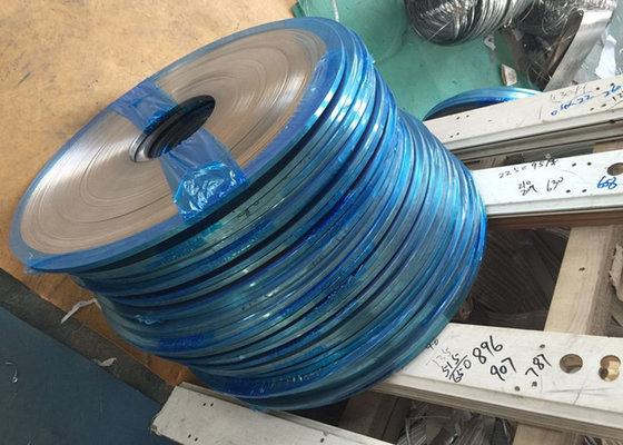 0.50mm Thickness Metal Banding Straps / Stainless Steel Strapping Band With 2B Surface