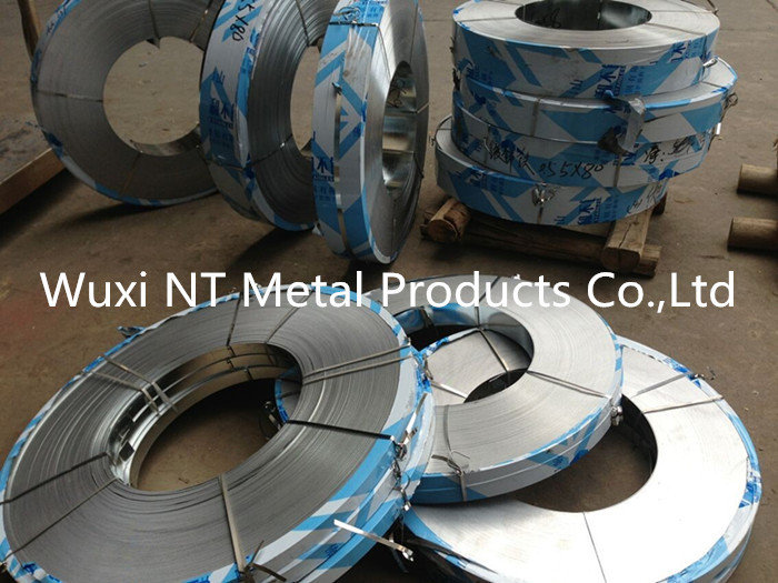 Erosion Resistant 201 Stainless Steel Strips for Machinery , Round Edge SS Coils