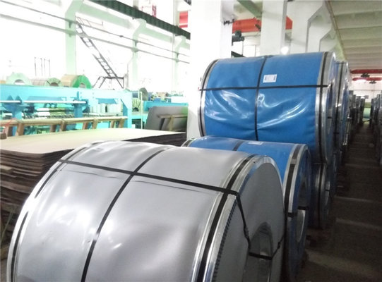 Austenitic 321 Stainless Steel Coils High Strength for Gas Pipe