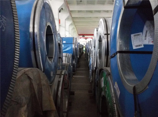 Austenitic 321 Stainless Steel Coils High Strength for Gas Pipe