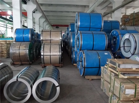 Austenitic 321 Stainless Steel Coils High Strength for Gas Pipe