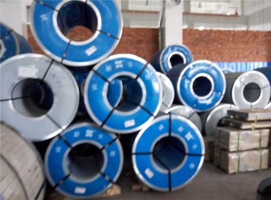 Austenitic 321 Stainless Steel Coils High Strength for Gas Pipe