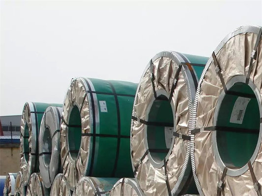 Full Hard DDQ 201 Stainless Steel Coils Bright Annealing Finish