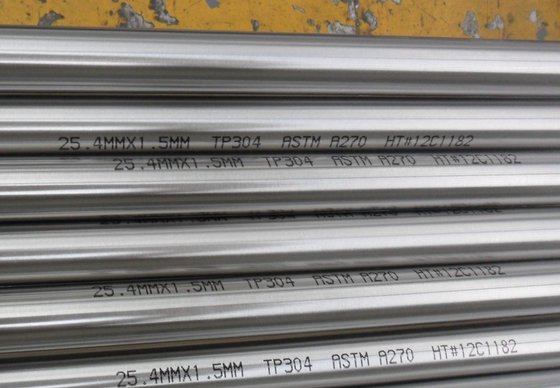 High Strength Seamless Stainless Steel Tubes 316L Bright Surface