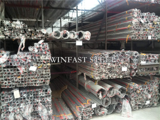 Rectangle Welded Stainless Steel Pipe Hairline Finished for Decoration
