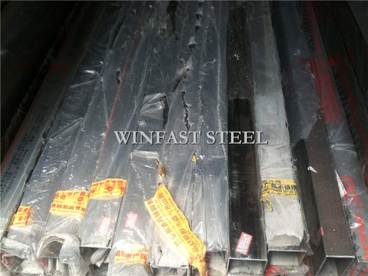 ERW Welded Stainless Steel Pipe , 304 SS Pipe OD 50 x 1.2 mm Polished Finish