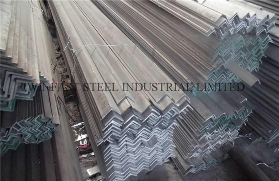 Pickled Stainless Steel Angle Brackets / Unequal Angle Bar ASTM A479