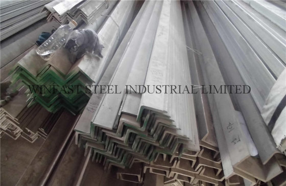 Pickled Stainless Steel Angle Brackets / Unequal Angle Bar ASTM A479