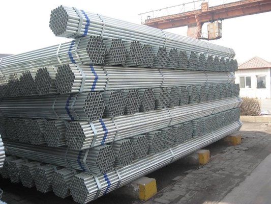 ASTM A53/BS1387/EN39 galvaniseerde Staalpijp om Staalpijp voor Gas en Water
