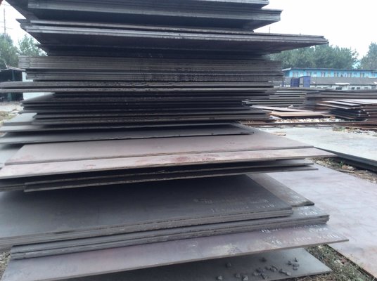 ABS AH36 A36 A36 Hot Rolled Steel Plate For Shipping Building , Max Length 12m