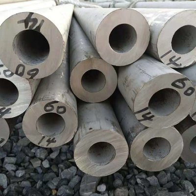 Grade 304 316L Seamless Steel Tube , Thick Wall Stainless Steel Pipe Custom Length
