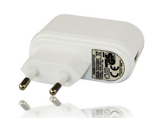 EU Plug USB Wall Charger Power Adapter , 100 - 240C AC Input USB AC Adapter Charger