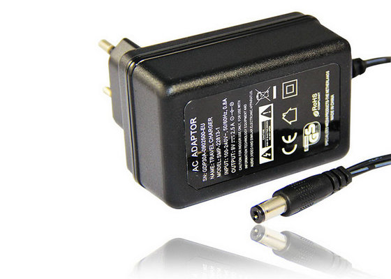 18 Watt 6v AC DC Power Adapter , Wide Range 12 Volt 1.5 Amp Power Adapter