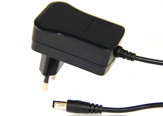 Switching AC / DC 12W Power Adapter For CCTV Camera 70 - 80g Weight