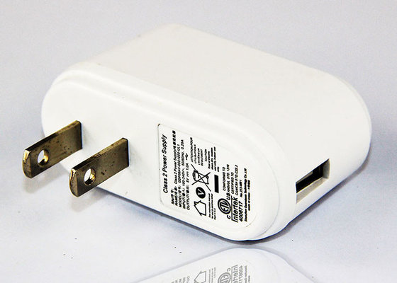 Iphone 5V 2.1 Amp Usb Wall Charger Slim Size / 45g Light Net Weight