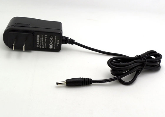 Compact 24W DC Wall Mount Power Adapter 5 Feet DC Cable 5.5 * 2.5mm DC Jack