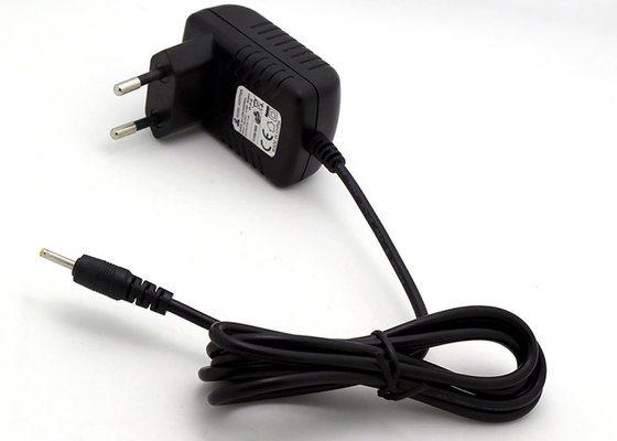 DC Output AC DC Power Adapter For LED Deccoration Light Black Color