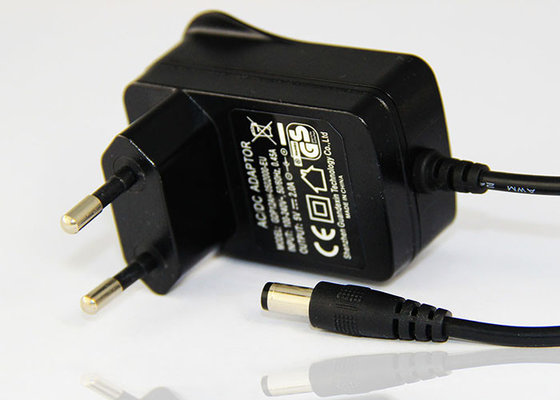 5V 1000mA Switching AC DC Power Adapter EU 2 Pin Plug 1.5M DC Cable