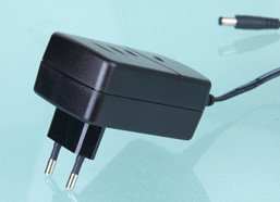 Output 24V 1.5A Wall Mount Power Adapter Black Universal Compact Size