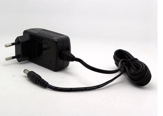 7V 1500mA AC DC Adapter Power Supply , European Plug AC DC Charger Adapter