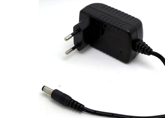 7V 1500mA AC DC Adapter Power Supply , European Plug AC DC Charger Adapter