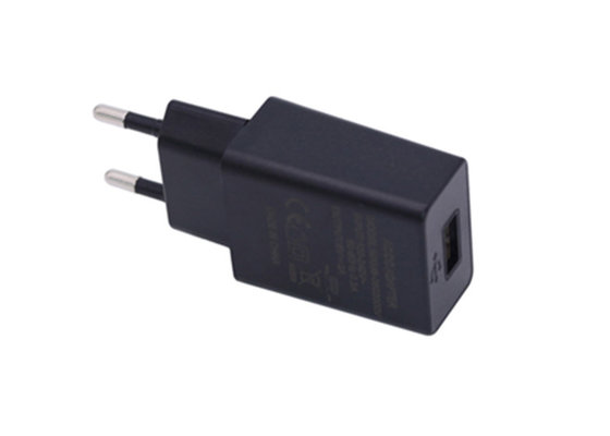 EU Plug USB Wall Power Plug Adapter , Iphone / Samsung USB Power Wall Adapter