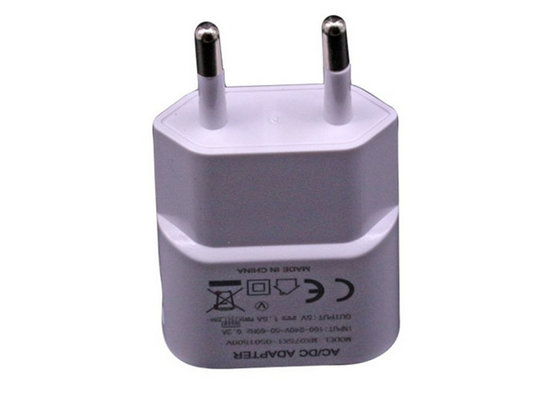 5V 750mA USB Wall Charger 100 - 240 V AC Input Overload Protection