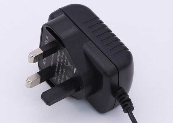 Plug In Wall Switching Power Adapter , 1.5A 18W DC Switching Mode Adapter