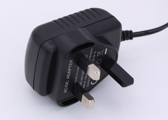 Plug In Wall Switching Power Adapter , 1.5A 18W DC Switching Mode Adapter