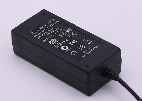 Constant Voltage Led Light Power Adapter , 12V 5A Led Strip Light Power Adapter