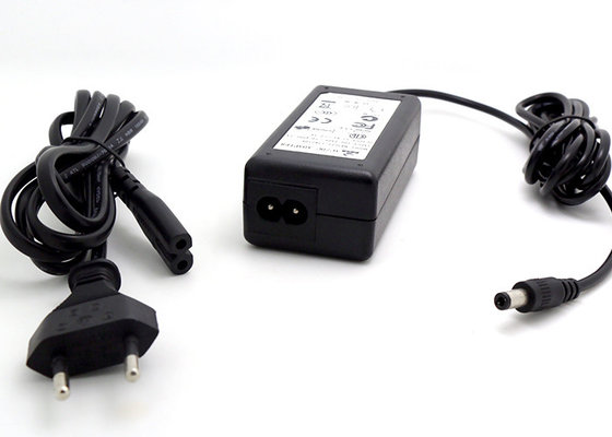 Small Size 18W AC DC Power Supply For 3D Printer 1.2M AC Cable Black Color