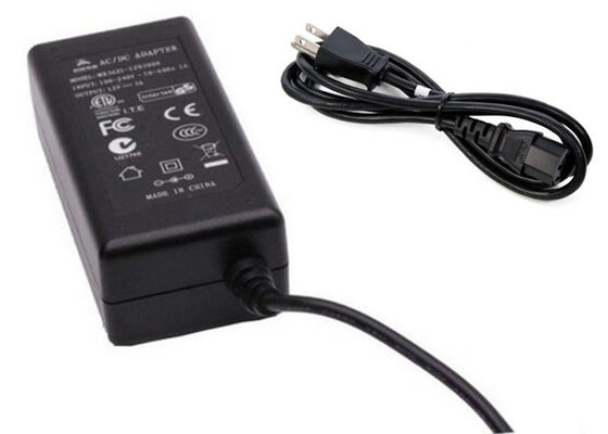 Indoor Universal AC DC Power Supply 9 Volt 2500mA Output 36 Watt Power