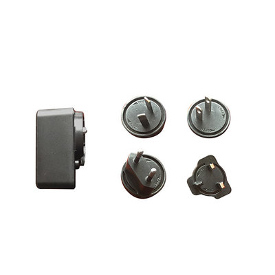 International Universal Interchangeable Plug Switching AC DC Power Adapter Travel Converter Phone Battery USB Charger