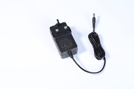 UK Plug Switching AC DC Power Adapter 12V 2.5A With Short Circuit Protection