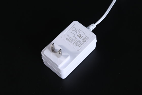 Wall Mount US Plug Ac Dc 5v Power Adapter , CCTV Security Camera Power Adapter