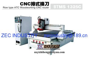 China CNC Engraving Machine, CNC Router - Row Type ATC Woodworking Router supplier