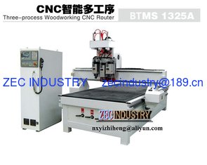 China CNC Engraving Machine, CNC Router - Three-Precess Wookworking Router supplier