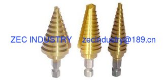China Hex Shank HSS Step Drills supplier
