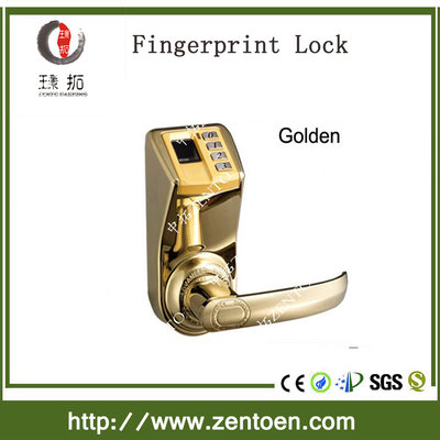 indoor user fingerprint cabinet lock golden & silver biometric fingerprint door lock