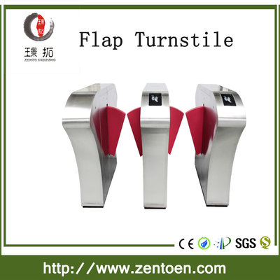 factory price bridge type pedestrian turnstile stainless steel automatic flap turnstile gate