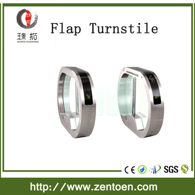 factory price bridge type pedestrian turnstile stainless steel automatic flap turnstile gate