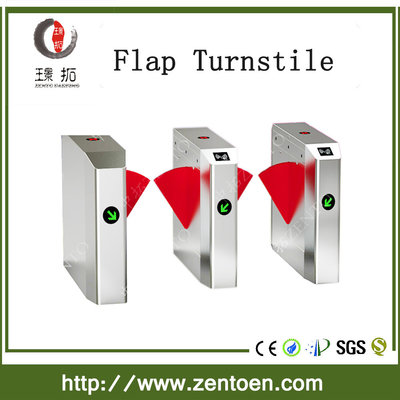 factory price bridge type pedestrian turnstile stainless steel automatic flap turnstile gate