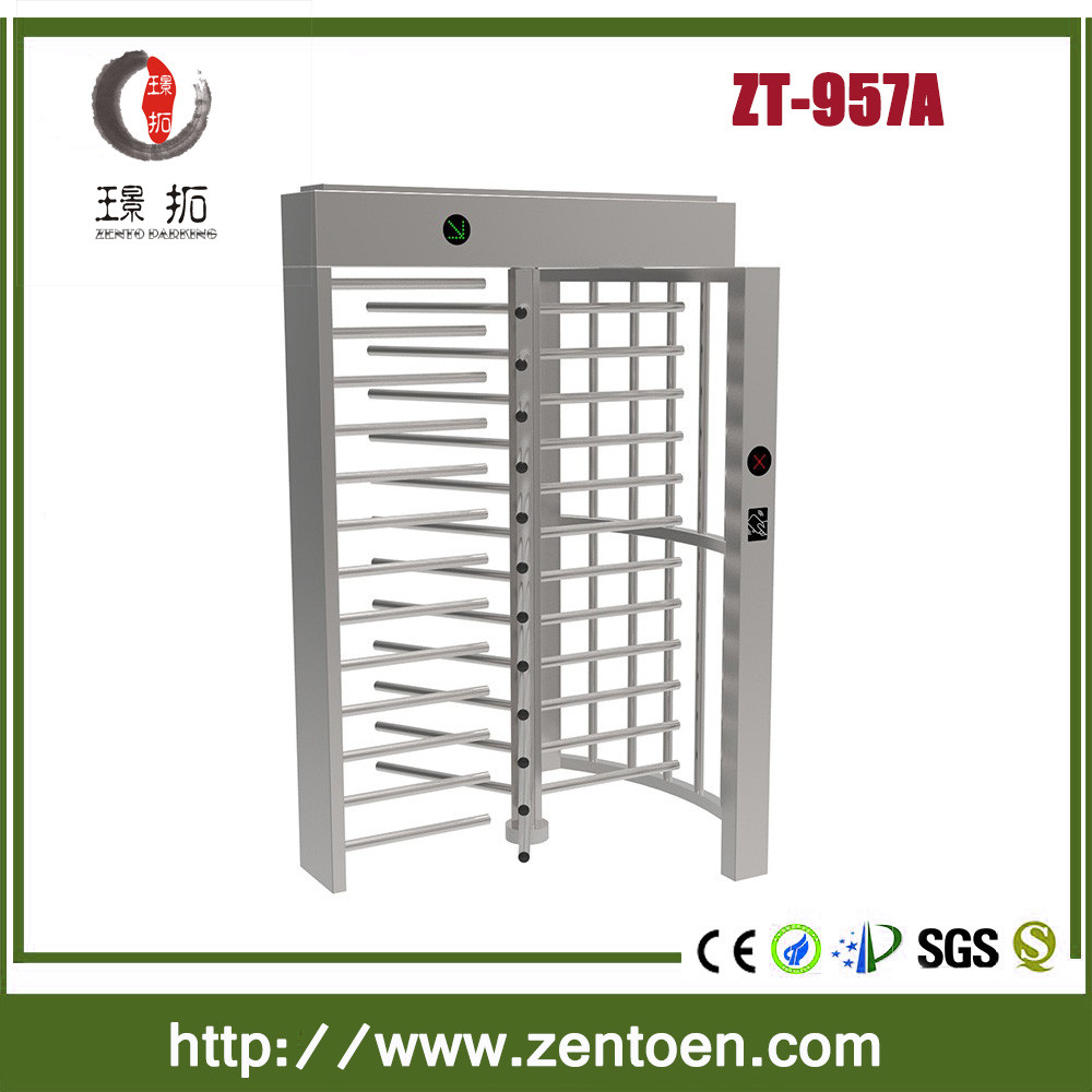 shenzhen zento full height turnstile/revolving turnstile