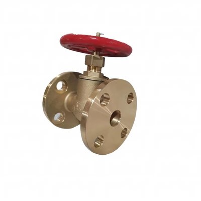 Marine brass bronze straight flange check valve 7301-5k/10K/16K