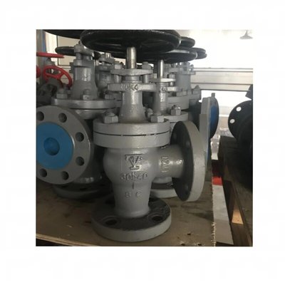 JIS F7375 Marine Cast Iron Globe Check Valve 10K