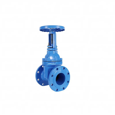 Ductile cast iron soft seal open rod gate valve  Pipe drainage/water intake