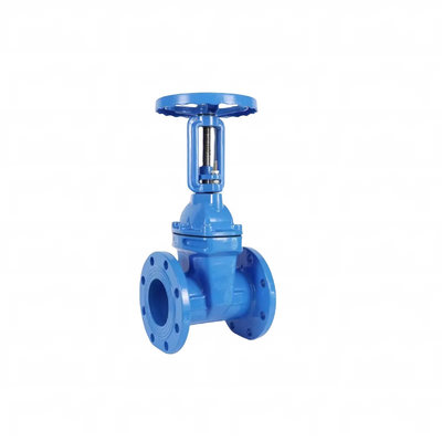 Ductile cast iron soft seal open rod gate valve  Pipe drainage/water intake
