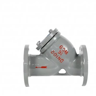 Flange type Y filter Cast steel/stainless steel  Pipe screen